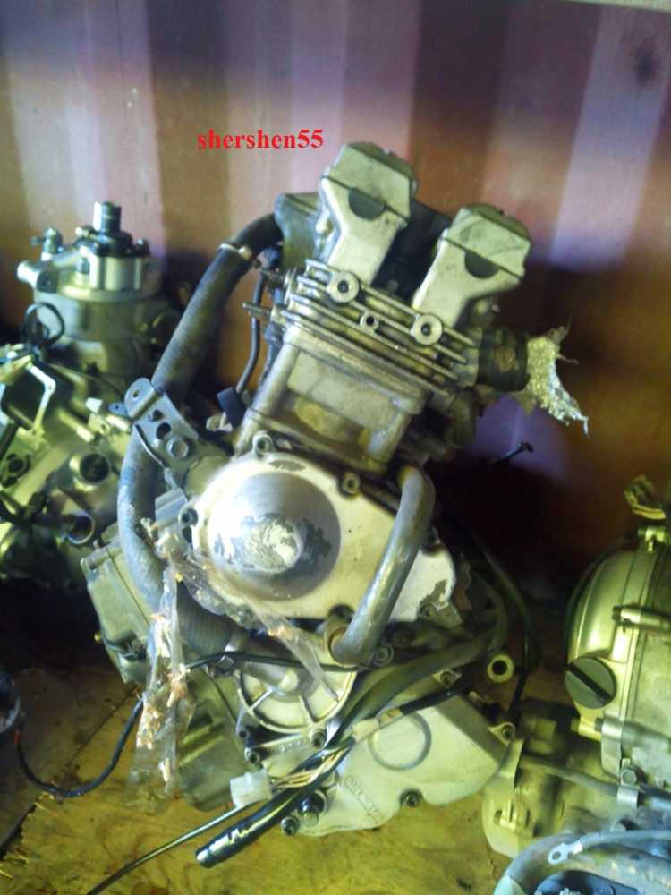 Двигатель Yamaha FZX 250 ZEAL 1992 Запчасти для мотоциклов Yamaha 1992 ...